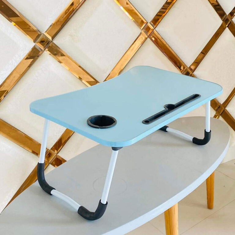 Table De Lit Pliable Multifonction Bleu - Shopingo.tn