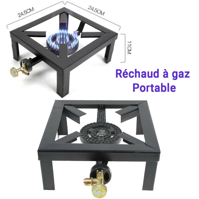 Réchaud à Gaz Portable 24*24*11CM - Shopingo.tn